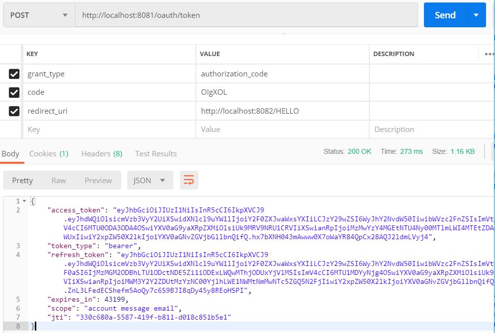 使用 JSON Web Tokens